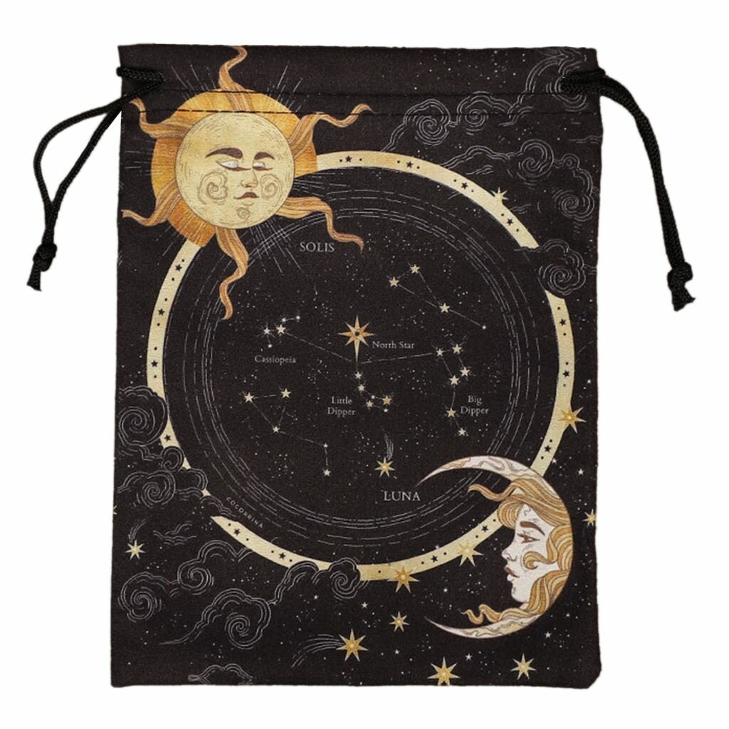 Фланелевый мешочек для карт Таро (1 шт.)-SMYB002