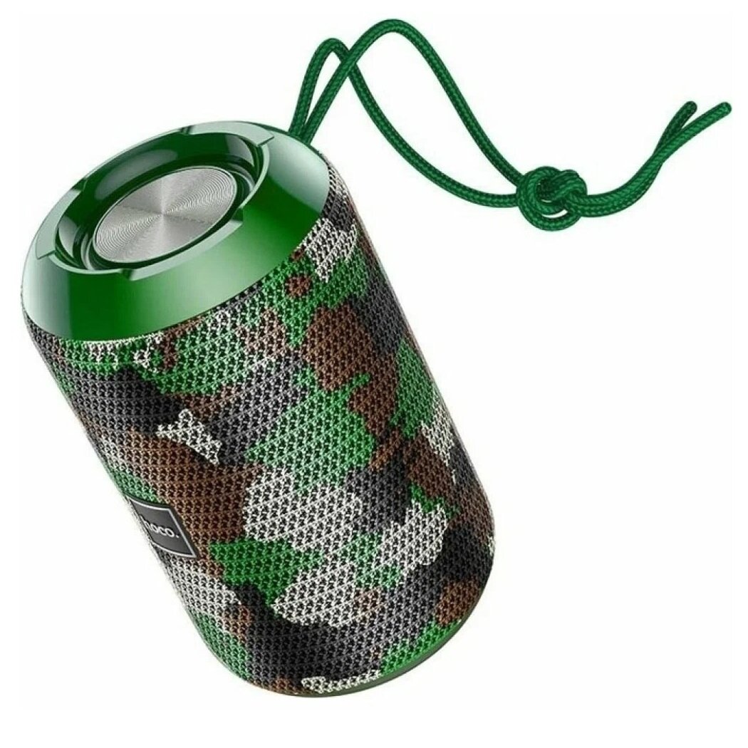 Портативная беспроводная колонка HOCO HC1 Trendy, 1200 mAh, влагостойкая, камуфляж