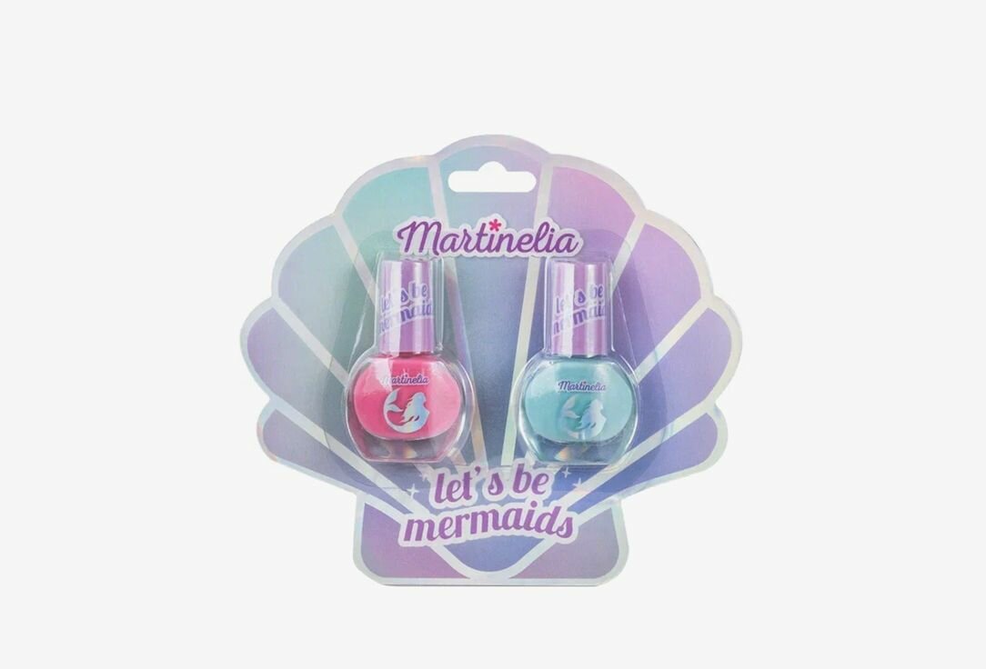 Набор лаков для ногтей MARTINELIA Let's Be Mermaids Nail Duo