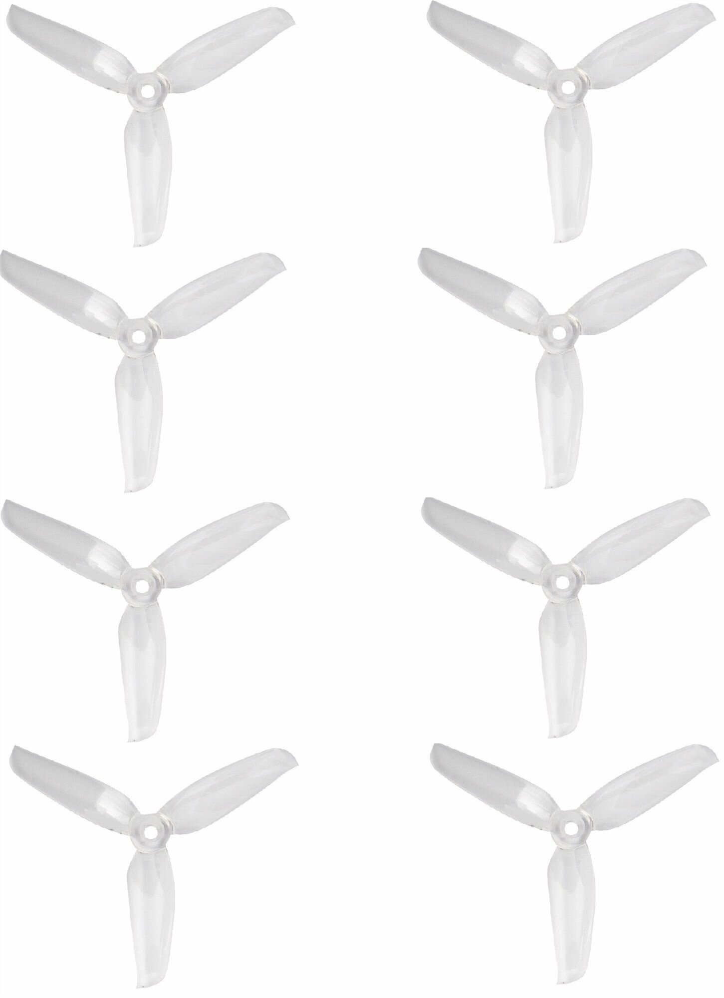 4 пары RC Aircraft 4032 4-дюймовый 3-лопастной пропеллерный комплект