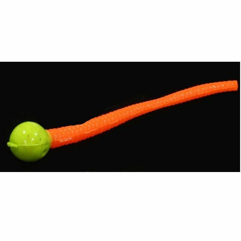 Приманка Berkley Mice Tail 75 chart/fluo orange