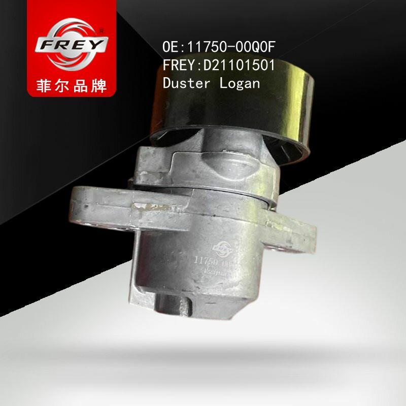 Натяжитель приводного ремня Frey D21101501 в СБ с роликом Renault Logan (04-), Megan (99-)