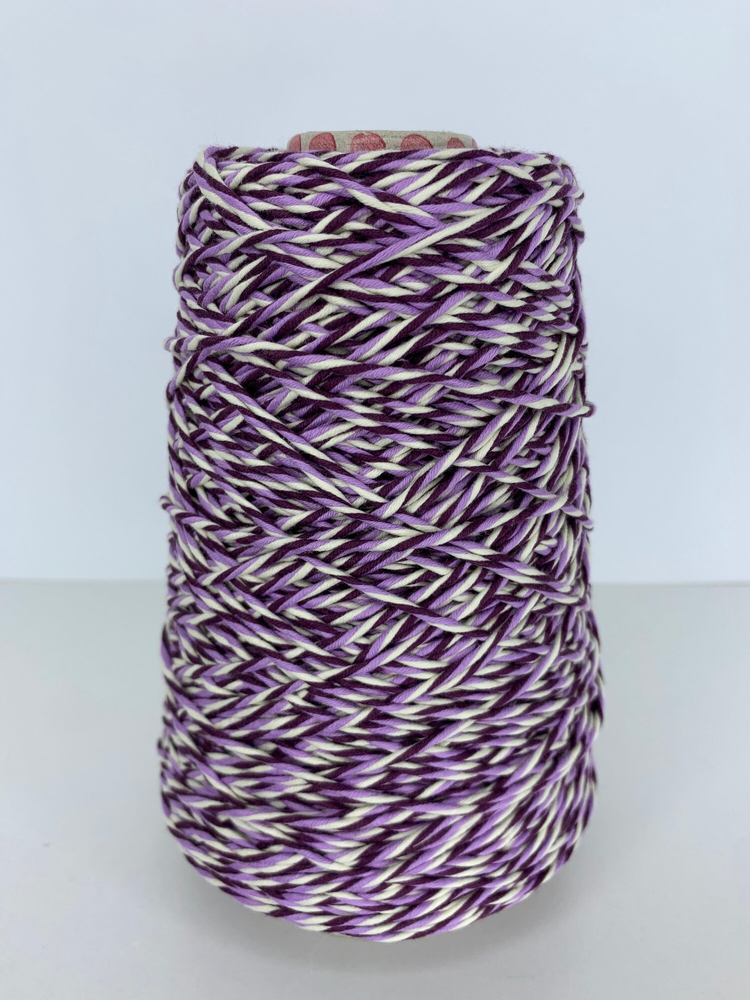MULTICOLOR - Filmar; 100% хлопок; 90м/100гр 30/2*9*3; col. E4113, цвет: молочный/сиреневый/фиолетовый; вес: 250гр; italyyarn