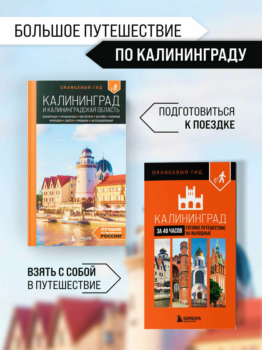 Железова М. С. Большое путешествие по Калининграду. Комплект из 2-х путеводителей