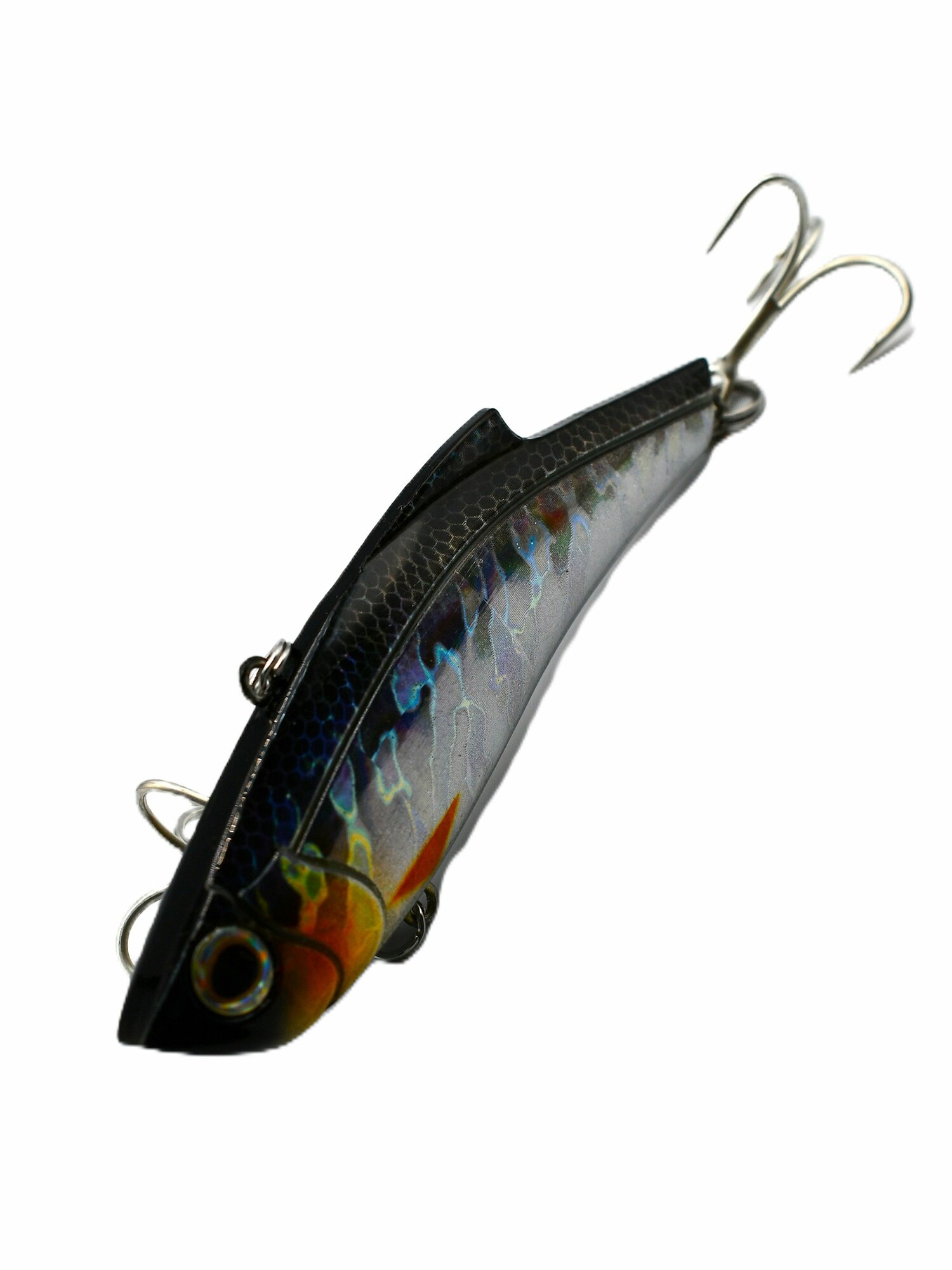 Воблер Columbia Range Vib 90мм 28г для морской и речной рыбалки. Жесткий виб с ножевым краем, импортные материалы из Японии. Уловистый для щуки, окуня, судака.