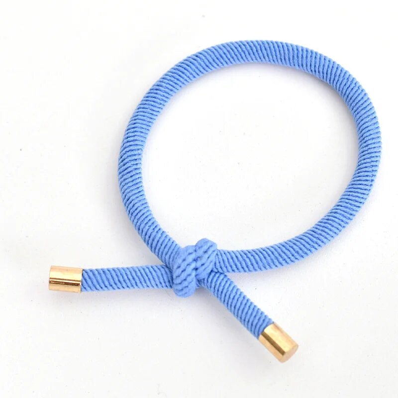 Женские резинки для волос из полиэстера 20 шт. Синий, blue