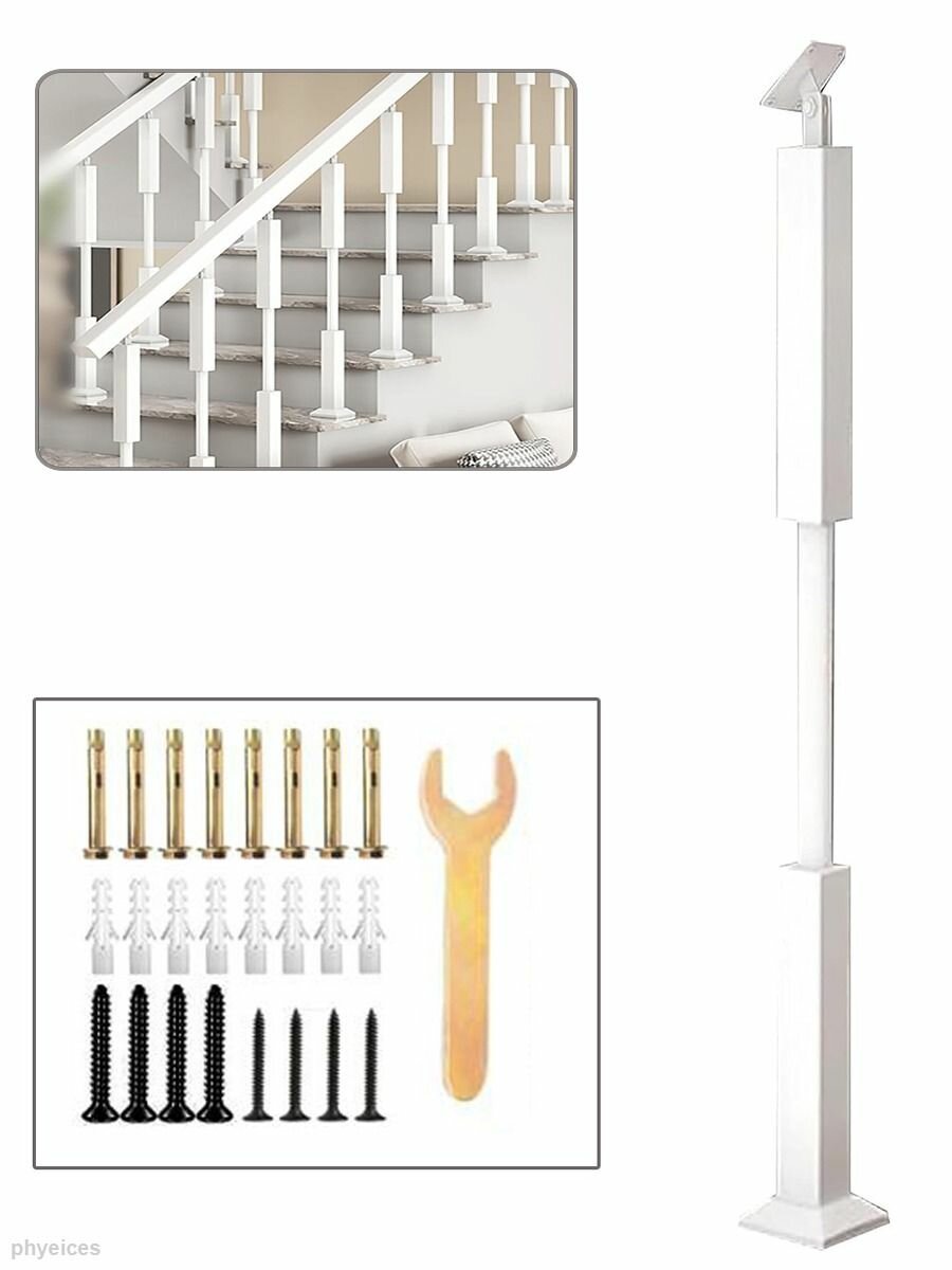 Перил для лестницы с поворотными кронштейнами 270 железные балясины, стойки, безопасные ограждения для детей, современные поручни