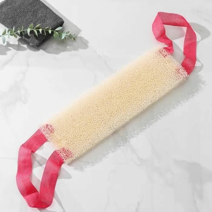 Губка для тела Шахтерская банная, жесткая, Эконом, для пилинга и массажа кожи