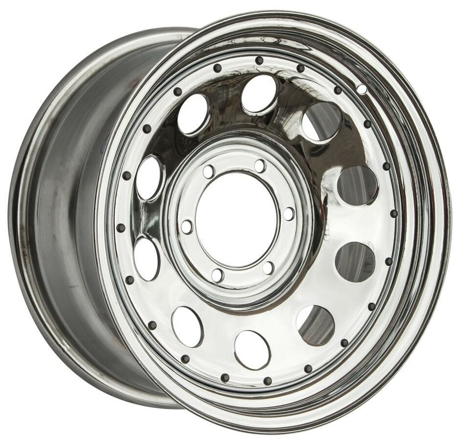 Диск усиленный стальной хромированный 6x139,7 8xR17 d110 ET+10