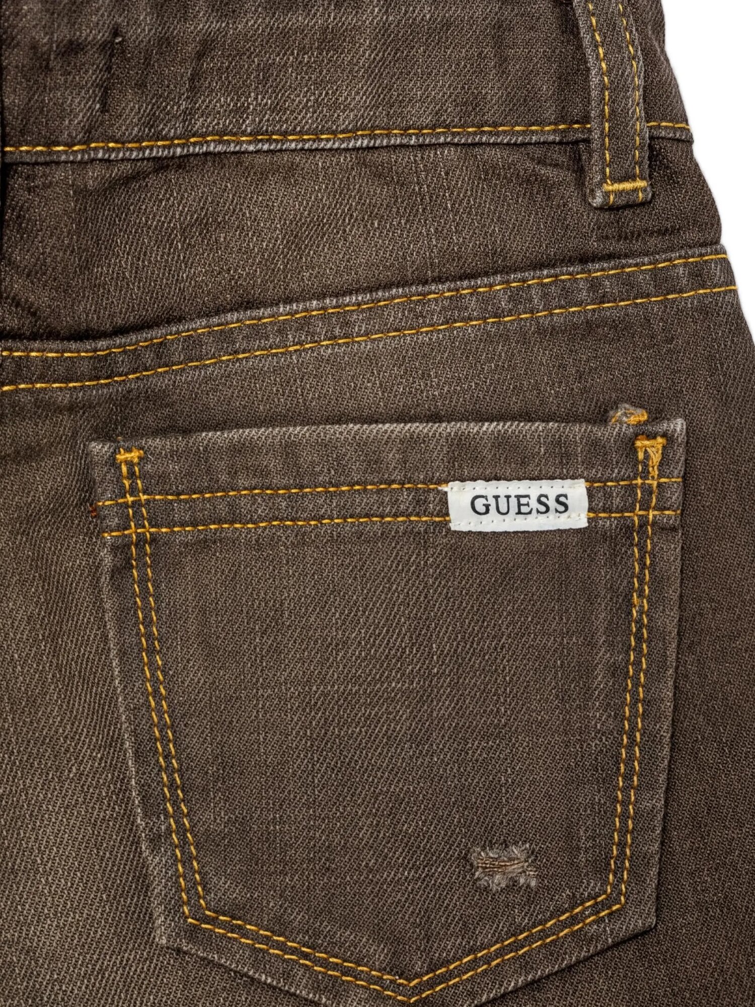 Джинсы GUESS, размер 8 лет, коричневый — фото 1