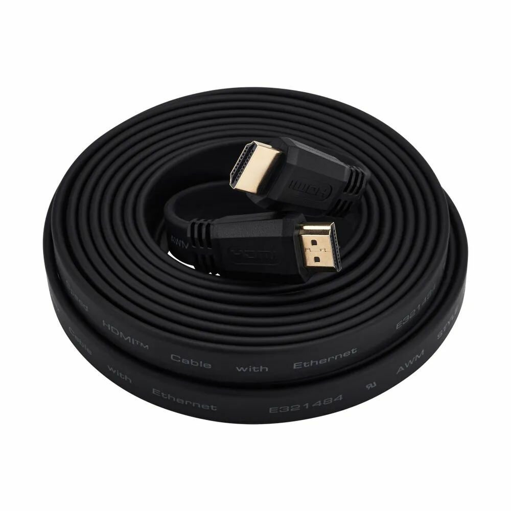 Шнур HDMI - HDMI 3 метра 4K Ultra HD 10Гбит/c для подключения ПК, AppleTV, Smart TV, игровых приставок, плееров