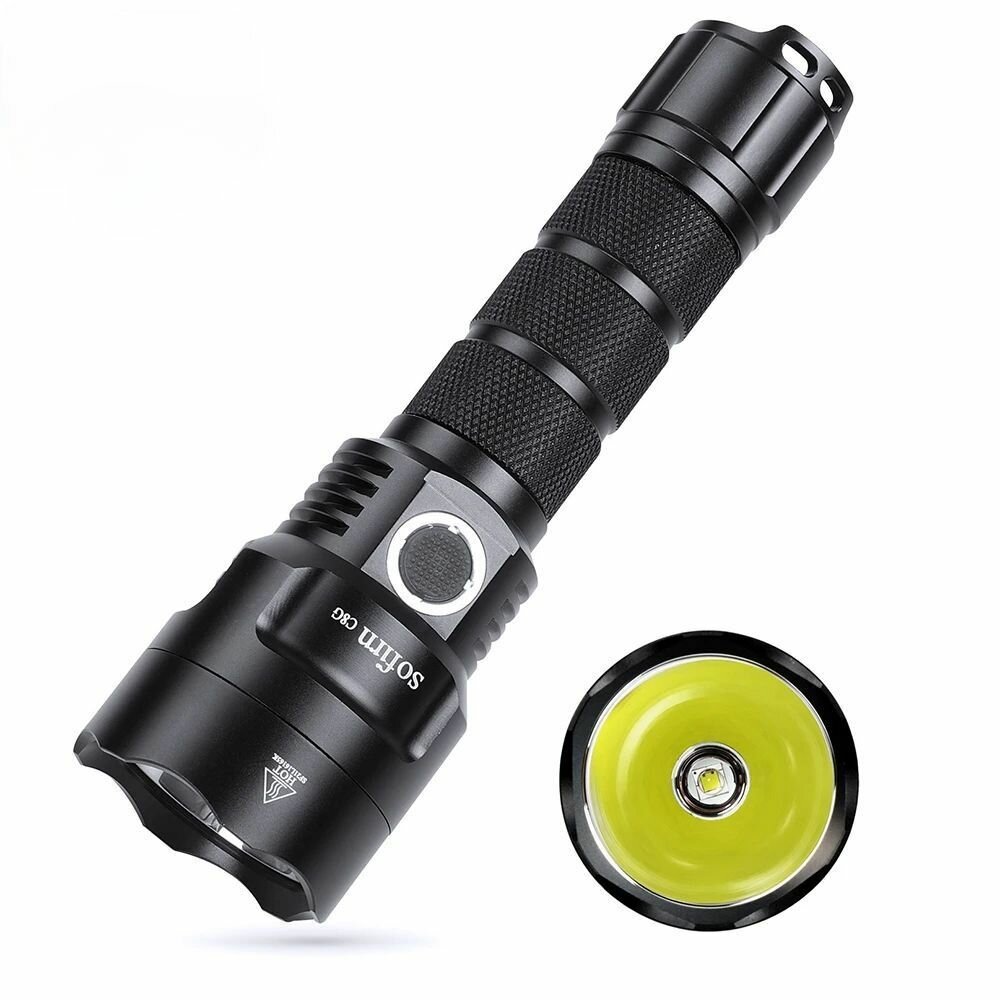C8G Мощный 21700 LED 6500K фонарь SST40 2000lm