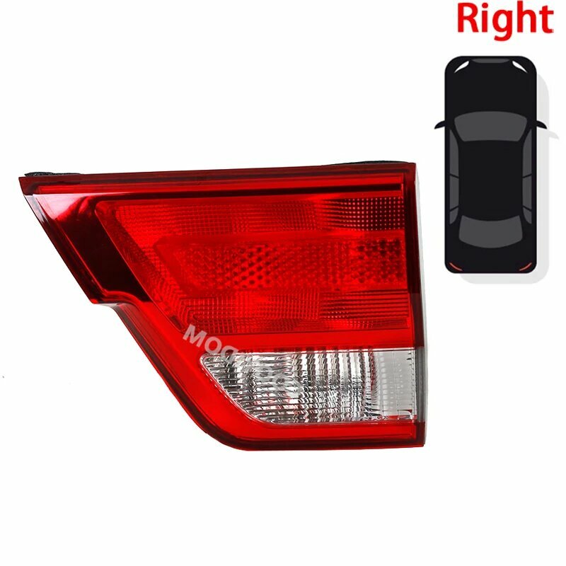 Автомобильный внешний задний фонарь, задний стоп-сигнал, противотуманная фара для Jeep Inside Right