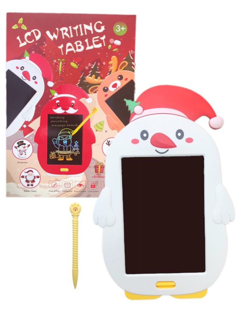 Графический планшет для рисования детский электронный сенсорный на батарее, набор с держателем для пера, развивающая обучающая доска