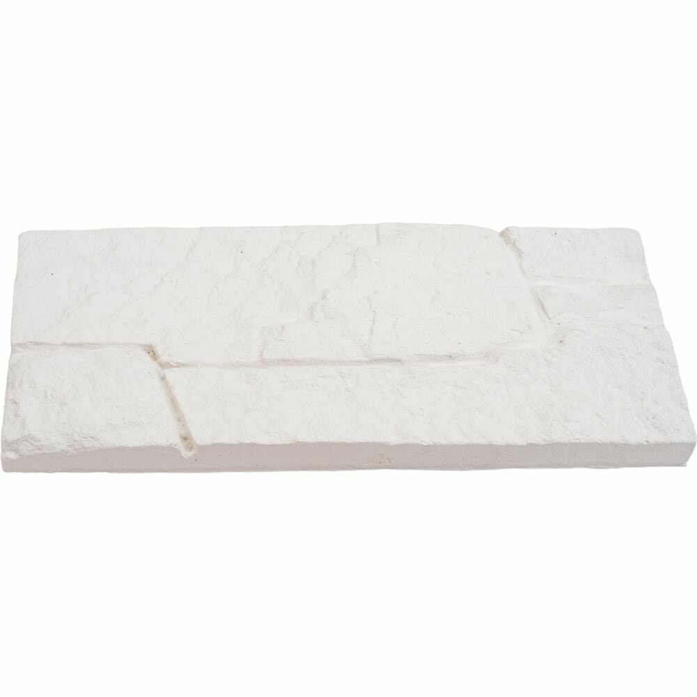 Гипсовая плитка ООО ПП Апогей Сланец Белый