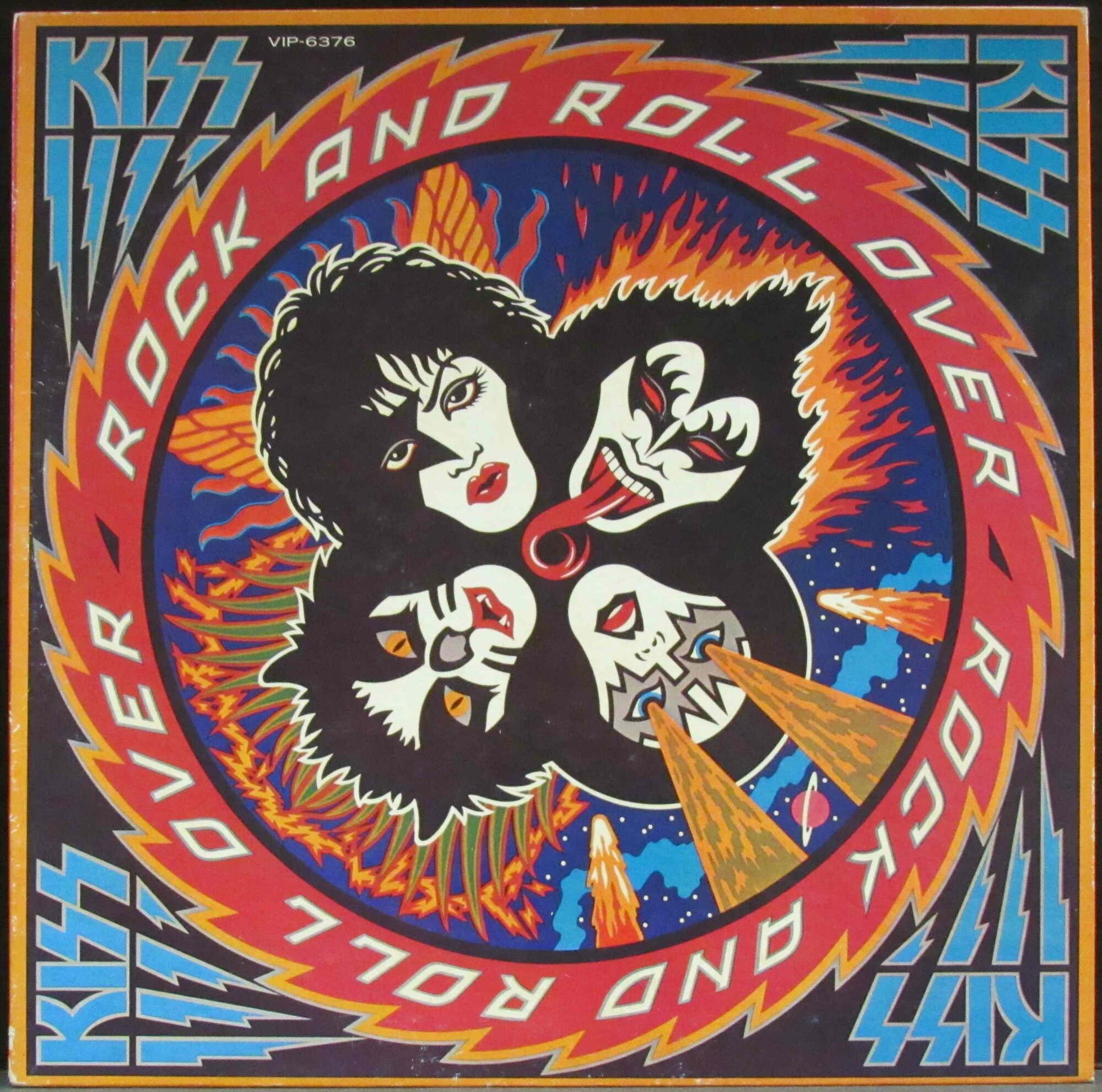 Kiss "Виниловая пластинка Kiss Rock And Roll Over"