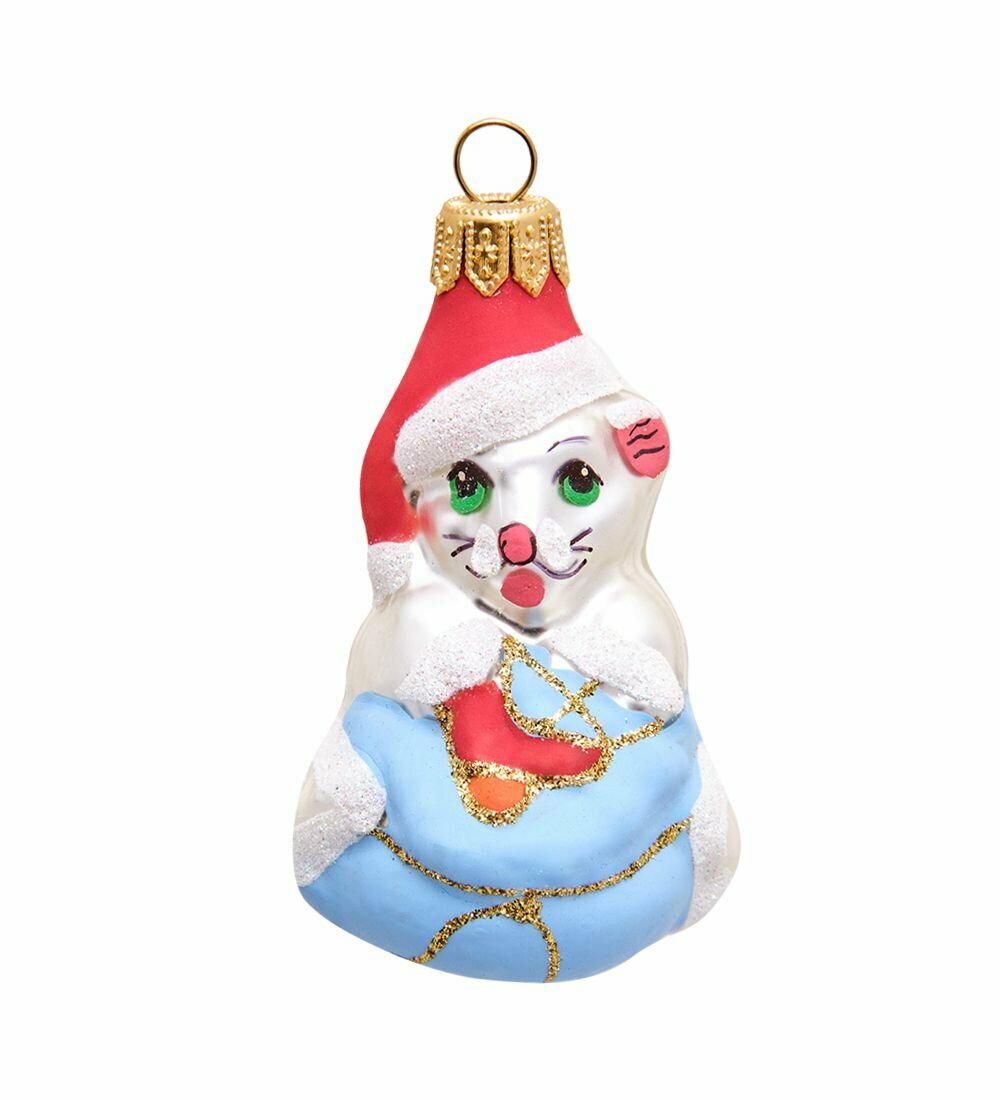 Елочная игрушка 'Котик'