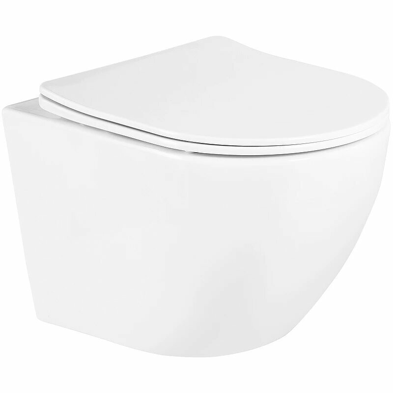 Комплект 3 в 1 Унитаз подвесной с сиденьем BelBagno UNO BB3105CHR/SC + Система инсталляции для унитазов BB002-80 кнопкой смыва BB005-PR-CH BB3105CHR/SC/BB002-80/BB005-PR-CHROME