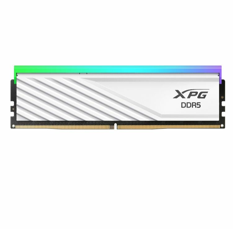 Оперативная память ADATA XPG Lancer Blade RGB (AX5U6400C3216G-SLABRWH) DIMM DDR5 16 ГБ - 1 шт, 6400 МГц