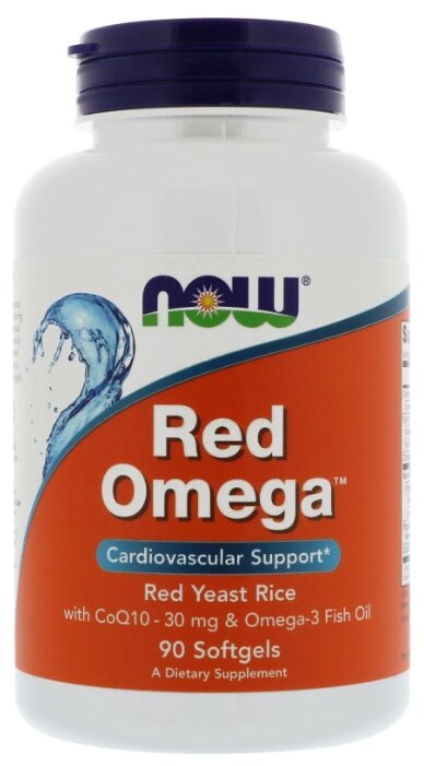 Биологически активная добавка, NOW Foods, Red Omega, 90 мягких капсул