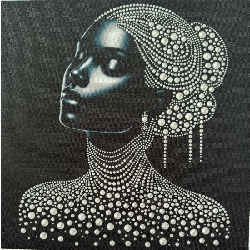 Набор для вышивания Larkes #Н3605 Жемчуг, Вышивка бисером, 26 х 26 см