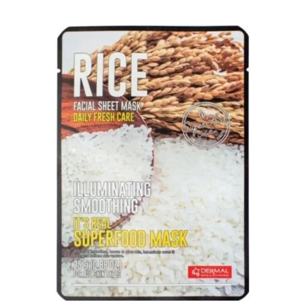 DERMAL Superfood Маска для лица c рисом 25г