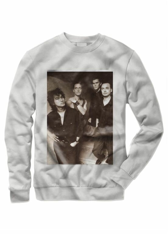 Свитшот Кино, Виктор Цой №12, 48, L, РОСТ 170-176