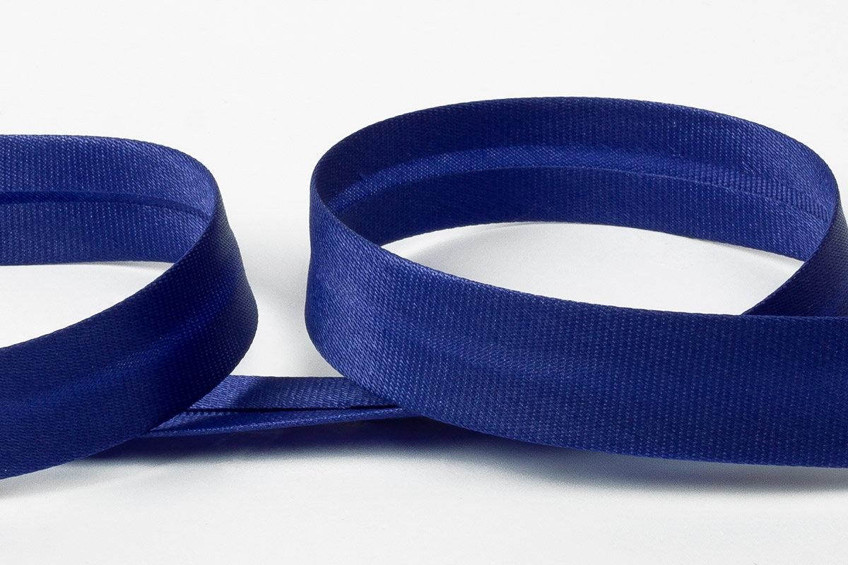 Косая бейка "Gamma" GK-15P 14 - 15 мм 132 м 1 м №050 синий