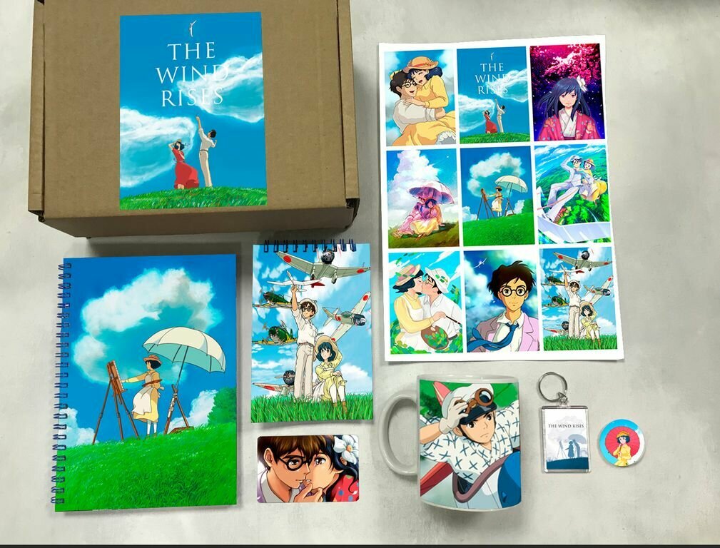 Бокс Ветер крепчает, The Wind Rises №8, Товары с вашими картинками