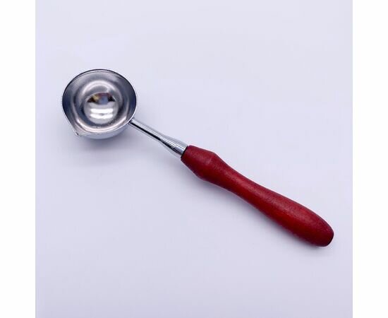 Ложка для сургуча 116х27 мм, цвет "серебро"