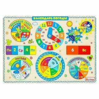 Бизиборд Календарь погоды ЧС08