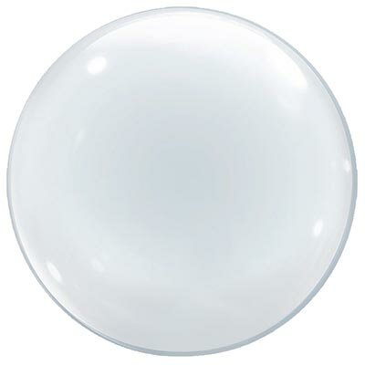 Шар ненадутый К BUBBLE сфера 30" б/рис