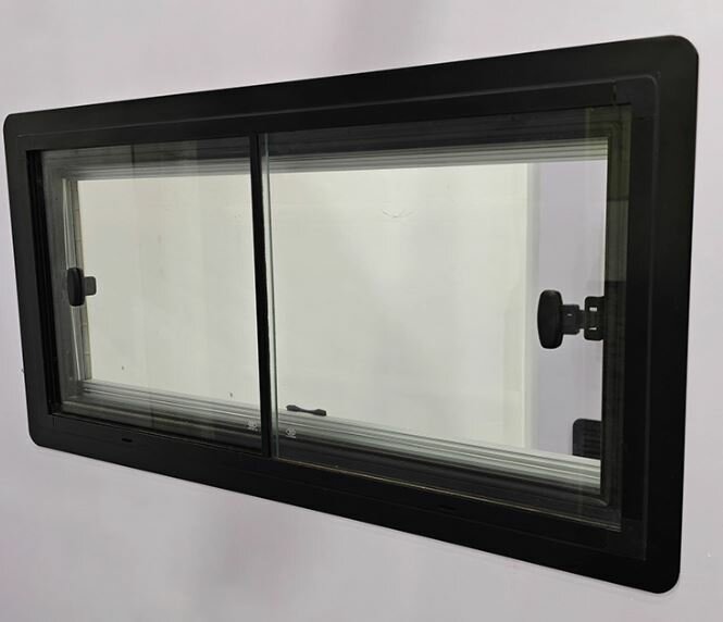 Окно сдвижное Mobile Comfort W1060SR 1000x600 мм, штора рулонная, антимоскитка