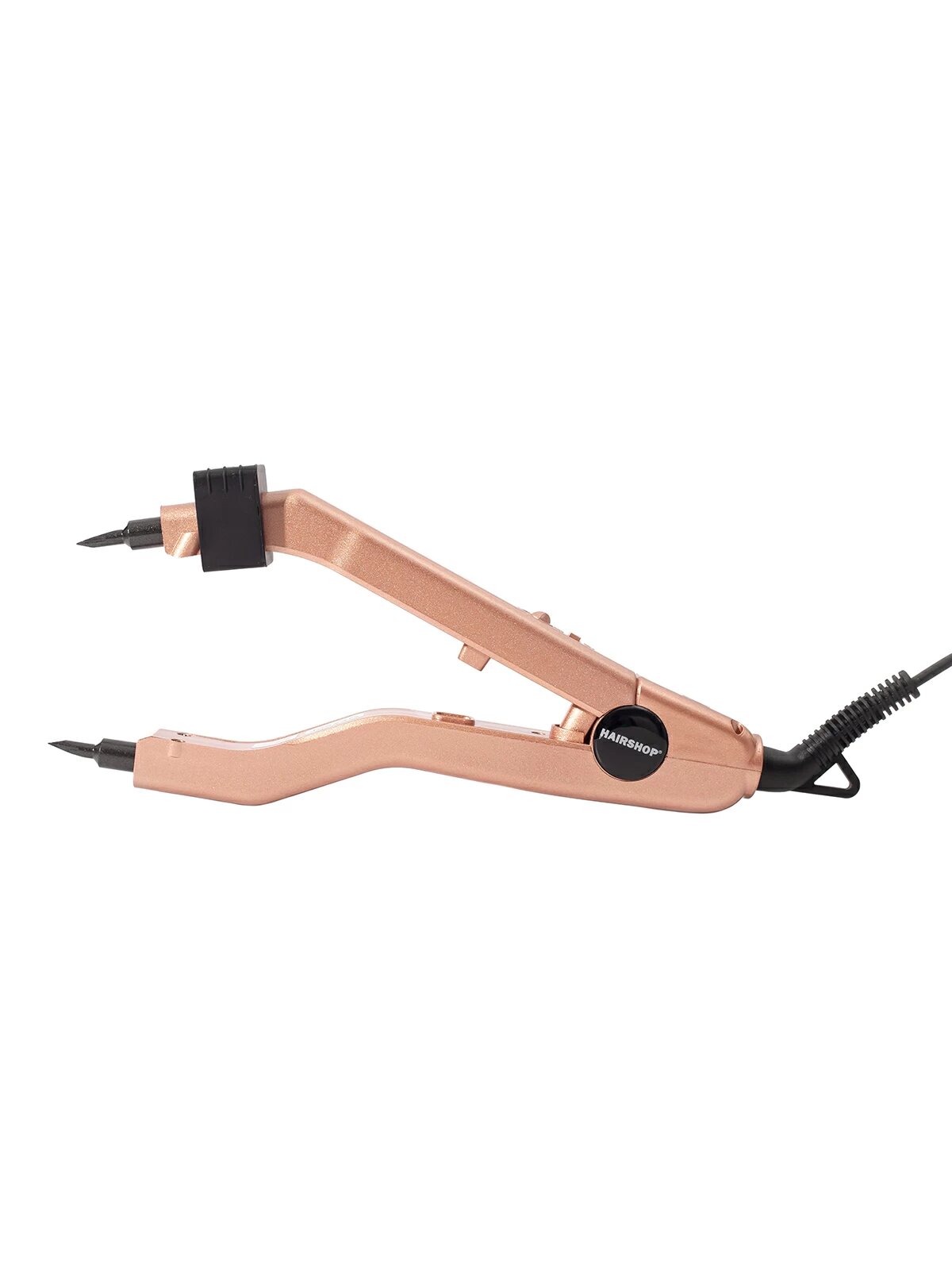 Hairshop Щипцы для горячего наращивания нанокапсул с терморегулятором, 3м. (пыльная роза/бронза)