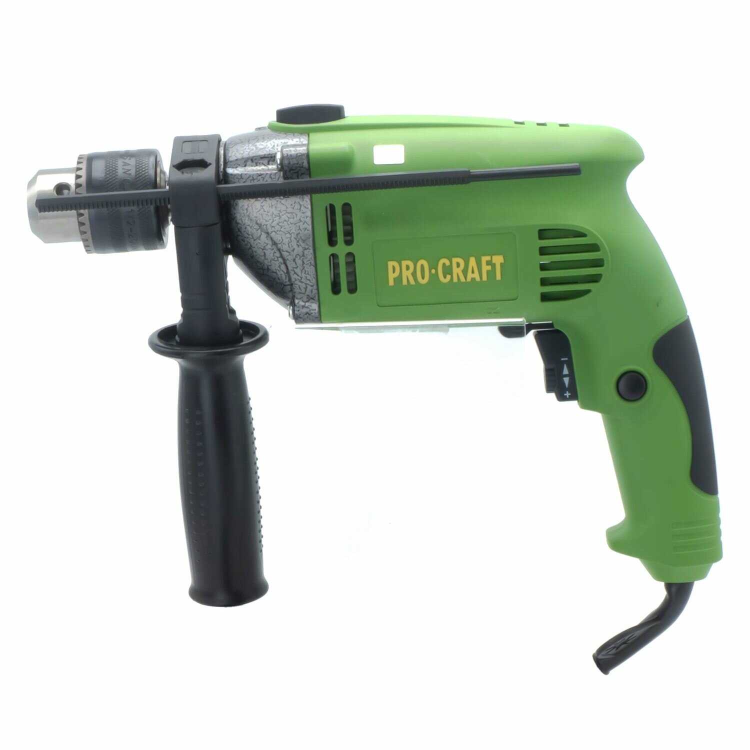 Дрель ProCraft PS950, ударная, 950Вт, ключевой патрон, 13мм, быстрая замена щеток