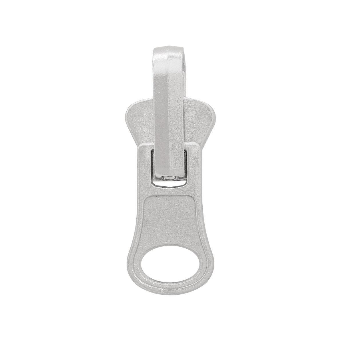 Бегунок для молнии 5 трактор реверсивный, автомат, Айрис (никель), 50 шт