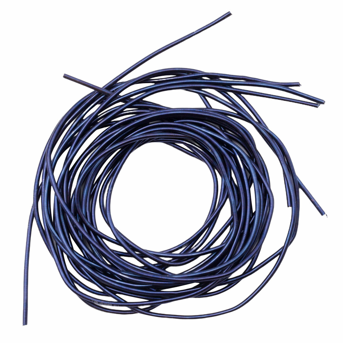 Канитель для вышивания гладкая, 1 мм, 5 г (± 0,1 г), Astra&Craft (синий)