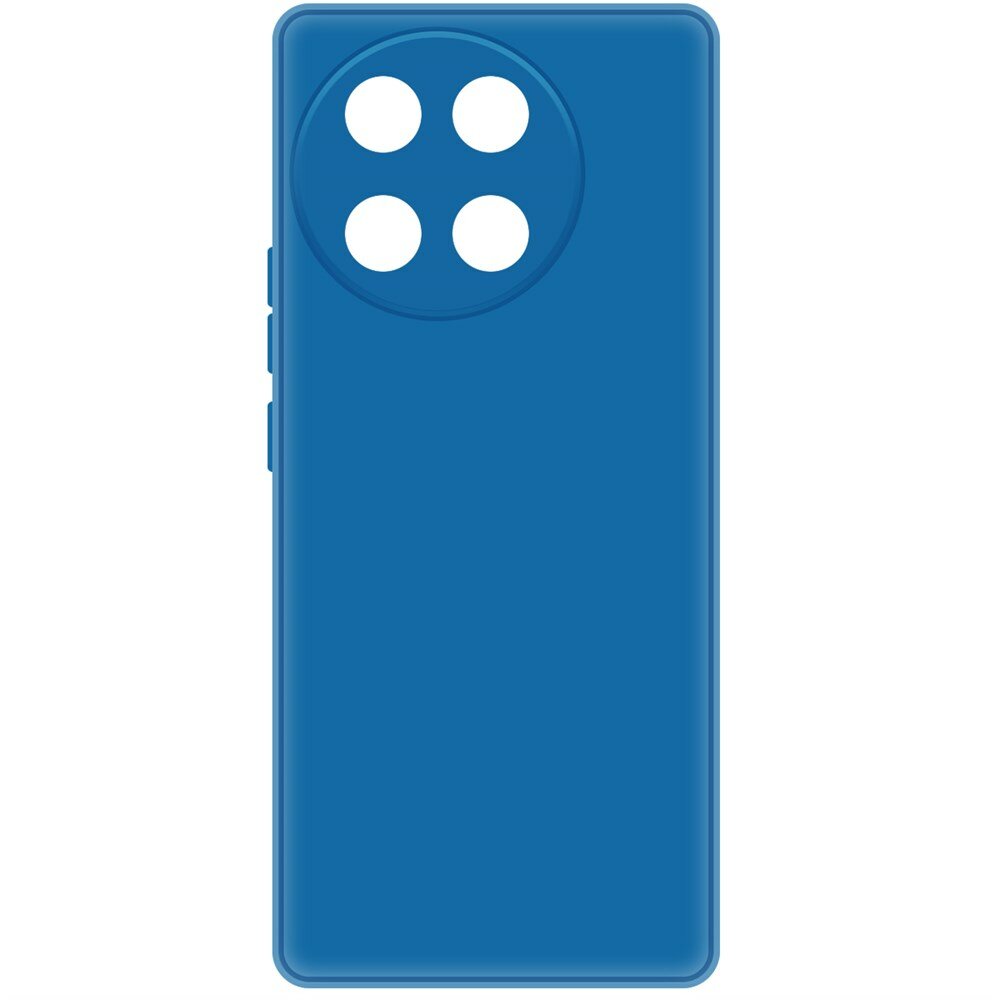 Чехол-накладка Krutoff Silicone Case для TECNO Camon 30S синий