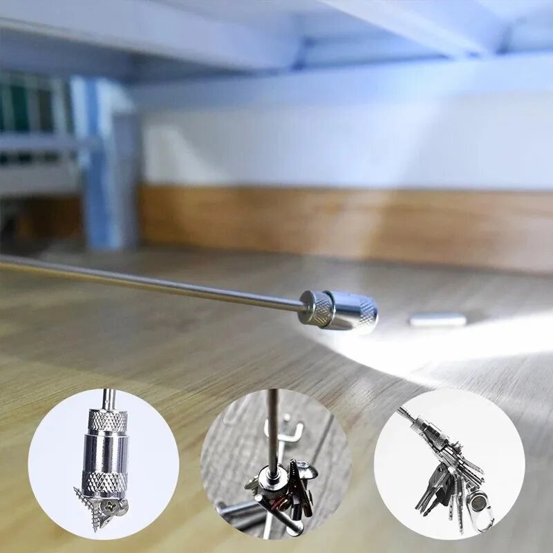 Телескопический магнитный фонарик Black+Decker