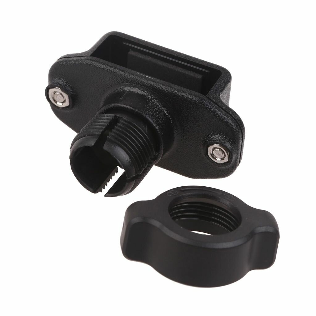 Держатель для портативной рации на присоске — универсальное крепление для автомобиля из ABS, размер 6x4,5x3 см