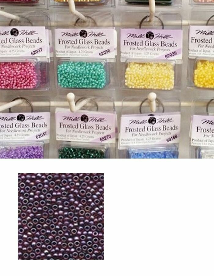 Стеклянный бисер Mill Hill Frosted Glass Seed Beads 4.25 г, цвет: 60367