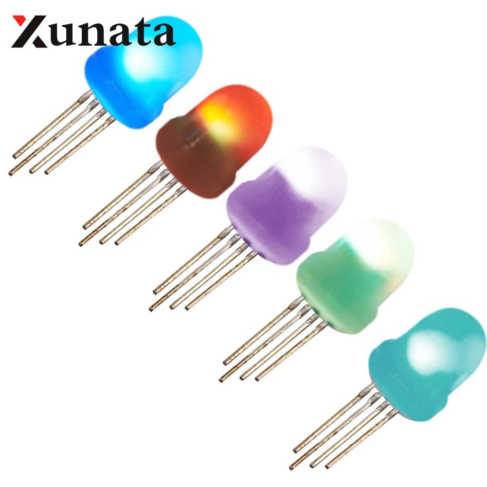 RGB светодиодные чипы APA106 XUNATA 2/10/100/500/1000 шт. 5mm, 100pcs