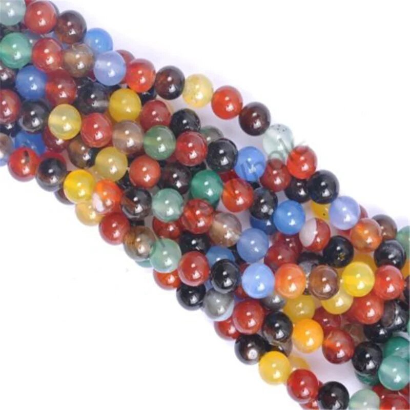 Натуральные бусины из камня, набор