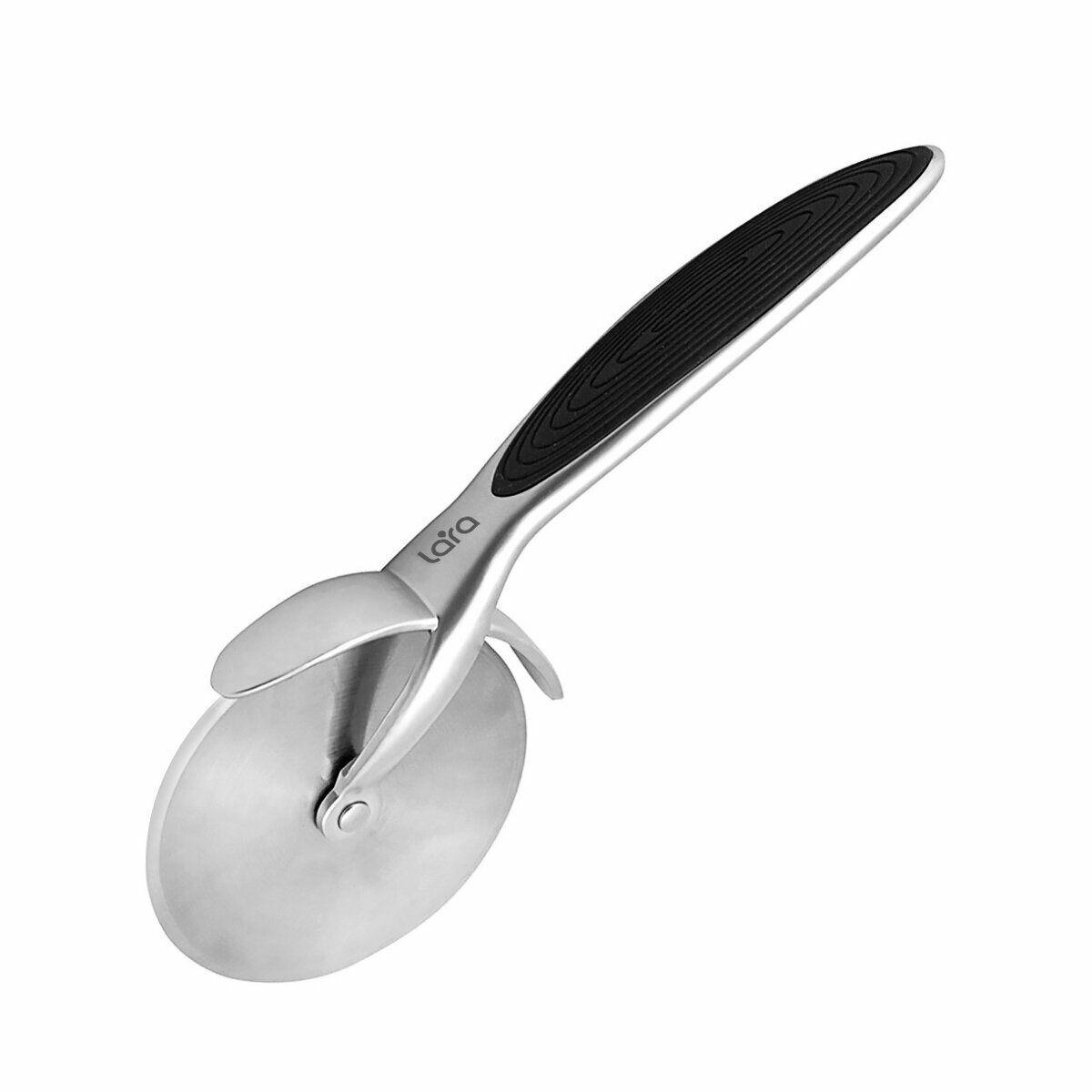 Нож для пиццы LARA LR07-48, лезвие нерж. сталь, прорезиненная ручка