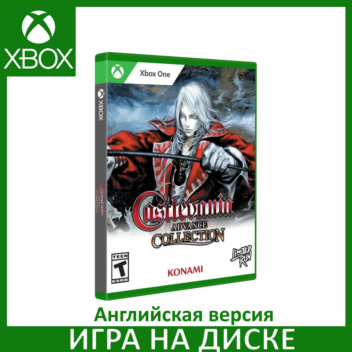 Игра Castlevania Advance Collection (Harmony of Dissonance) (Limited Run #007)Xbox One Английский язык Диск на Xbox One