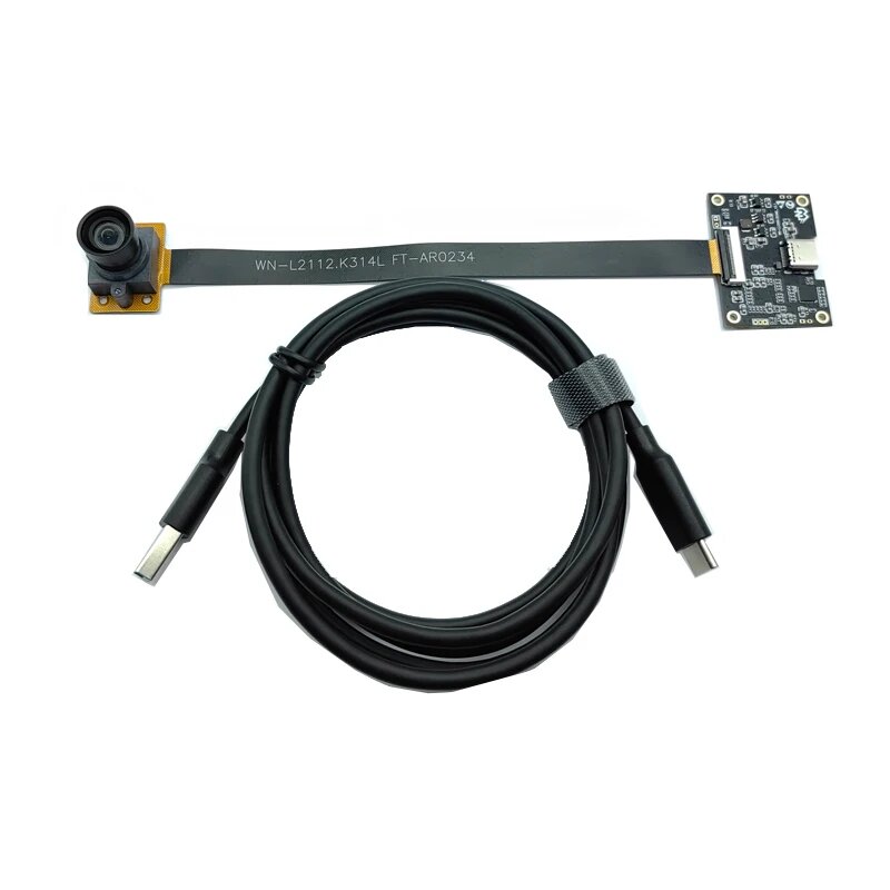 1920x1080 2MP HD 1080P AR0234 Модуль камеры USB3.0 120 кадров в секунду с глобальным затвором MJPG, YUY2, H.264 FF 100 ° Type-C Для документов
