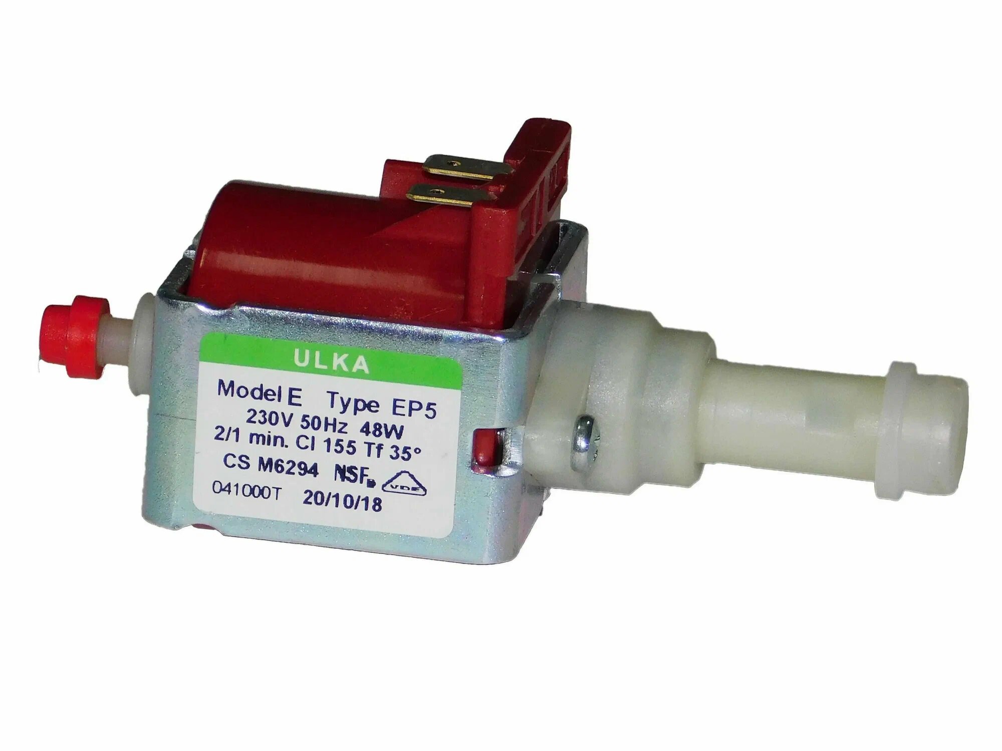 Насос (помпа) для пылесоса и кофемашин ULKA EP5, 48 Вт (PN: EP5).