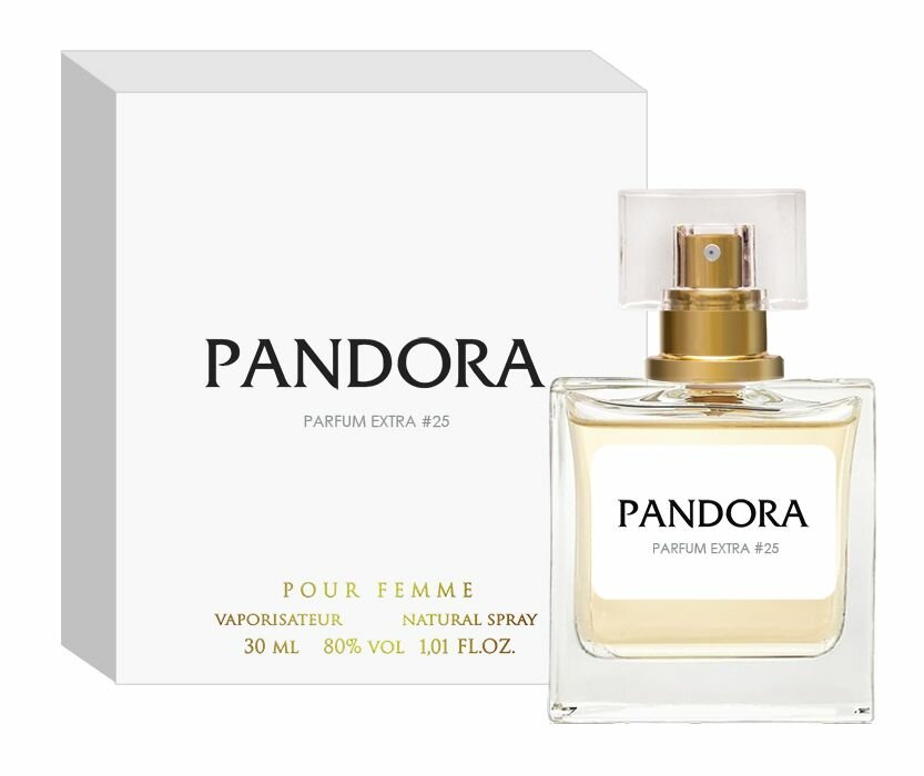 Духи Pandora #25, женские, 30 мл, группа "Экстра", цветочные, цитрусовые