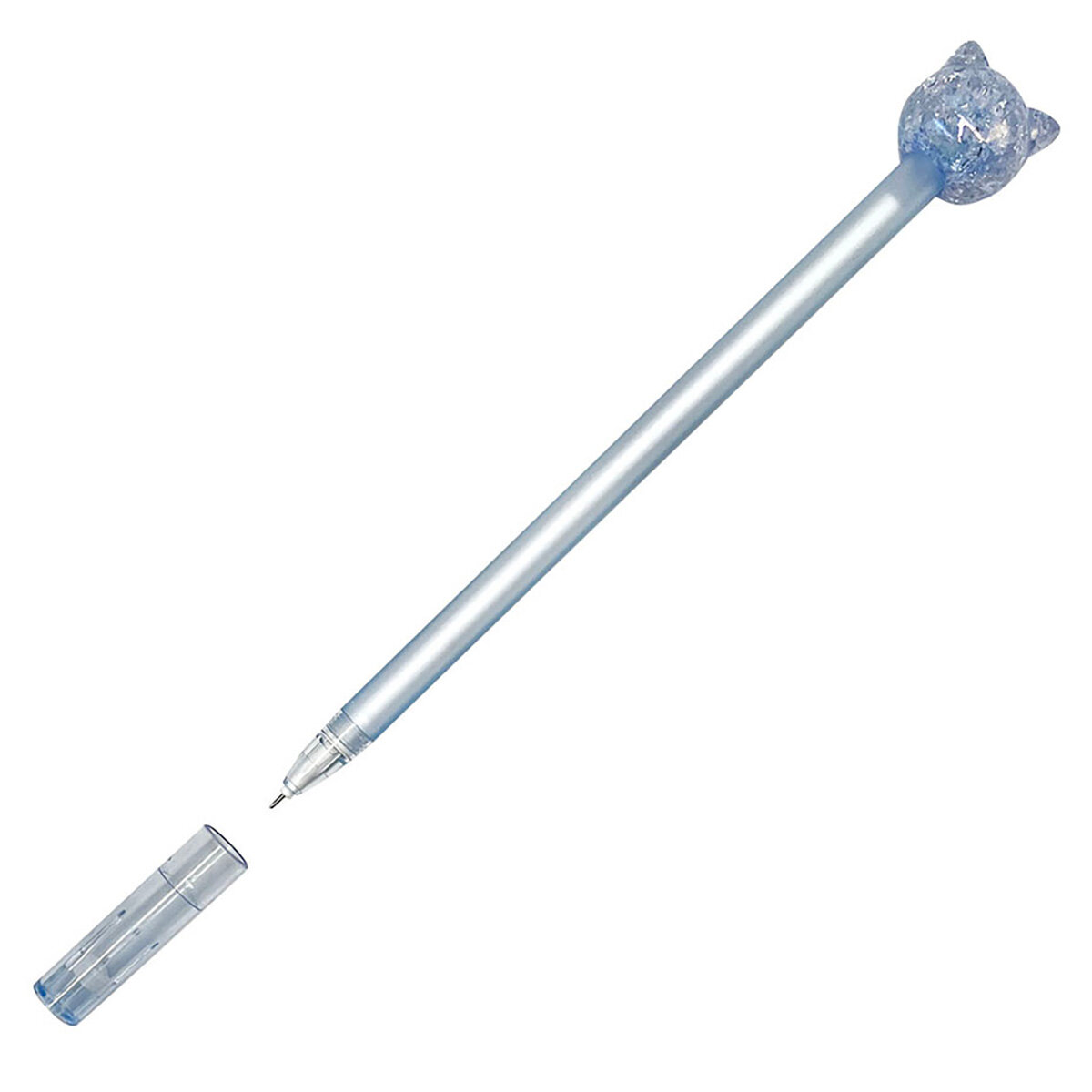 Centrum Ручка шариковая стеклянная серия 0.7 мм 75290-YI56 Кошка синий цвет чернил для письма 1шт