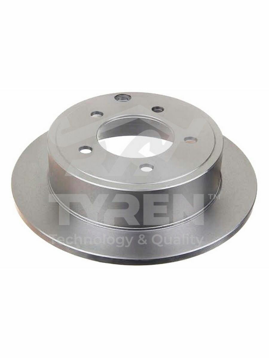 Диск тормозной задний Tyren TYR1021341 для а/м Chrysler Sebring, Dodge Avenger, Jeep Compass